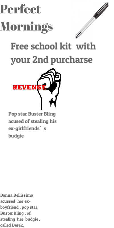 Buster Bling`s story | Genially