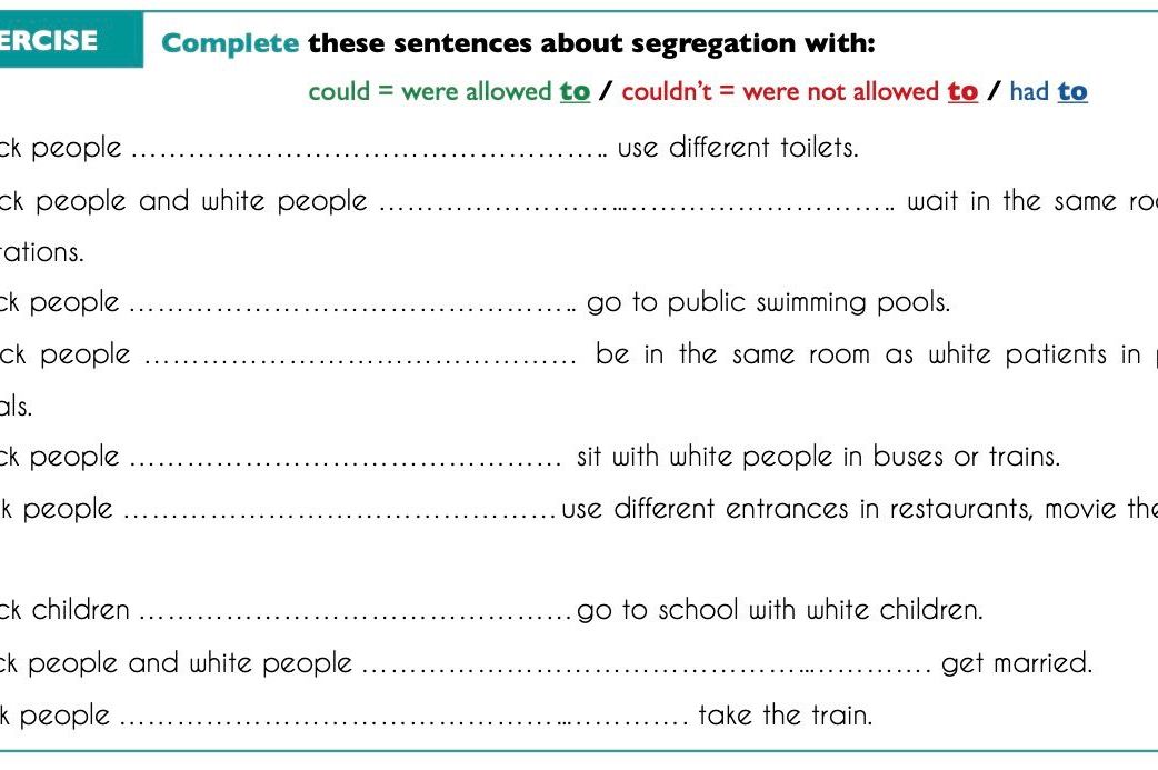 part 2 segregation | Genially