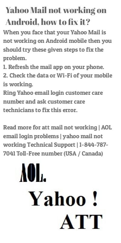 yahoo mail not working | Genially
