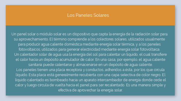 PANELES SOLARES