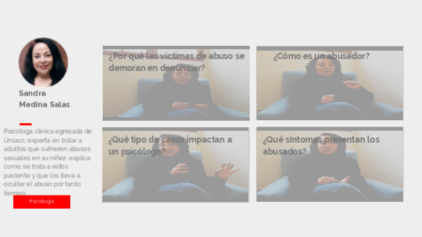 Psicóloga Sandra Medina