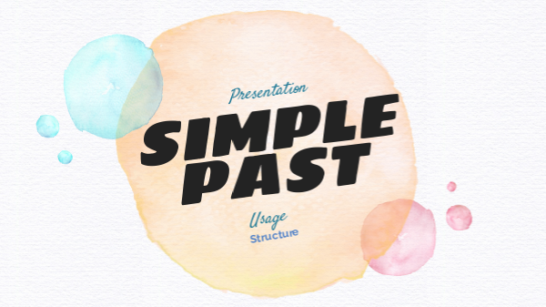 Simple Past | Genially