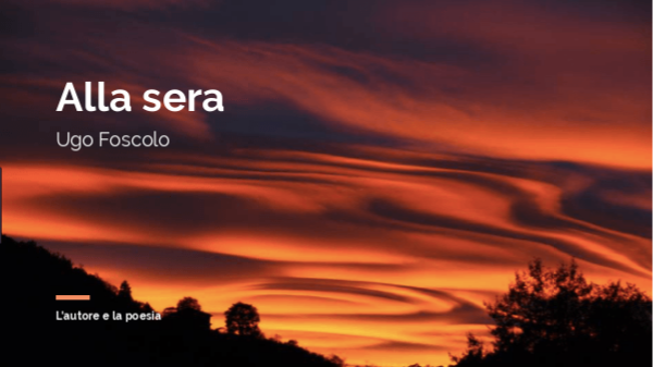 Alla sera | Genially