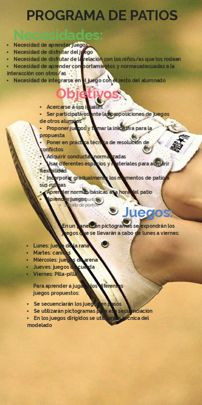 PROGRAMA DE PATIOS | Genially