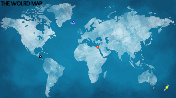 the world map | Genially