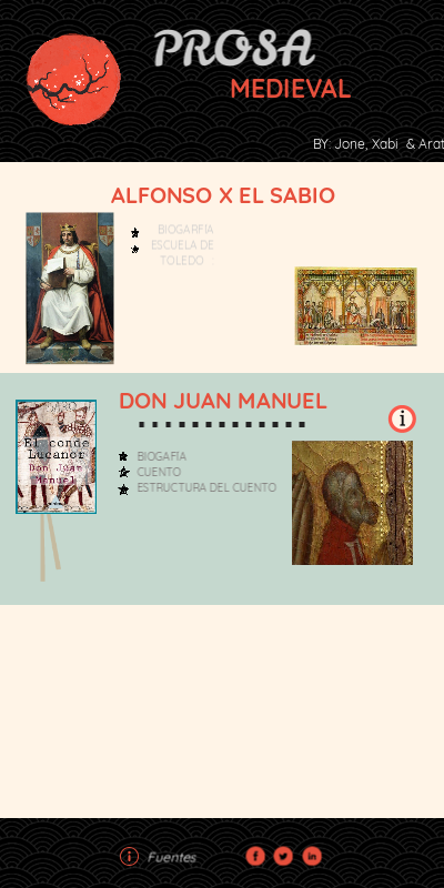 PROSA MEDIEVAL | Genially