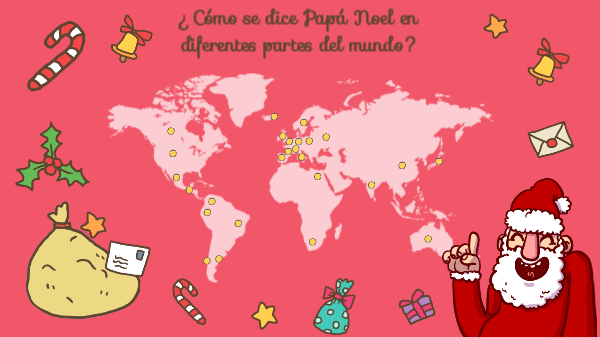 Papa Noel en idiomas | Genially