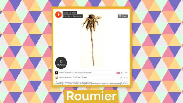 Playlist - Roumier | Genially