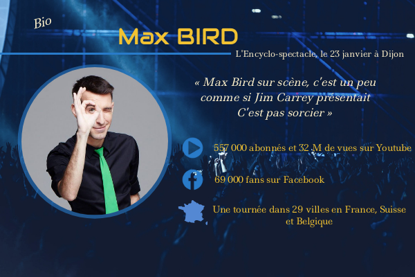 Max Bird portrait | Genially