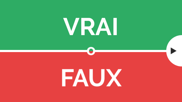 Francophonie vrai faux