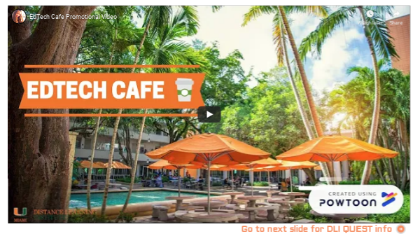 EDTECH CAFE & DLI QUEST | Genially