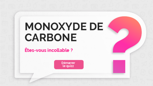 QUIZZ MONOXYDE DE CARBONE | Genially
