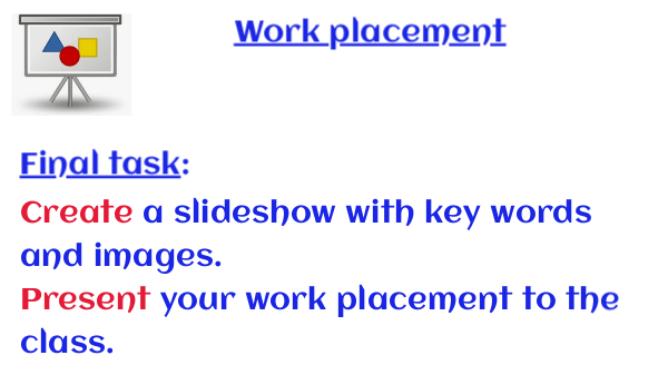 Work placement | Genially