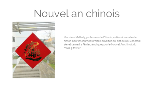 Nouvel an chinois | Genially