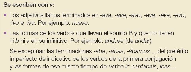 ORTOGRAFÍA B/V | Genially