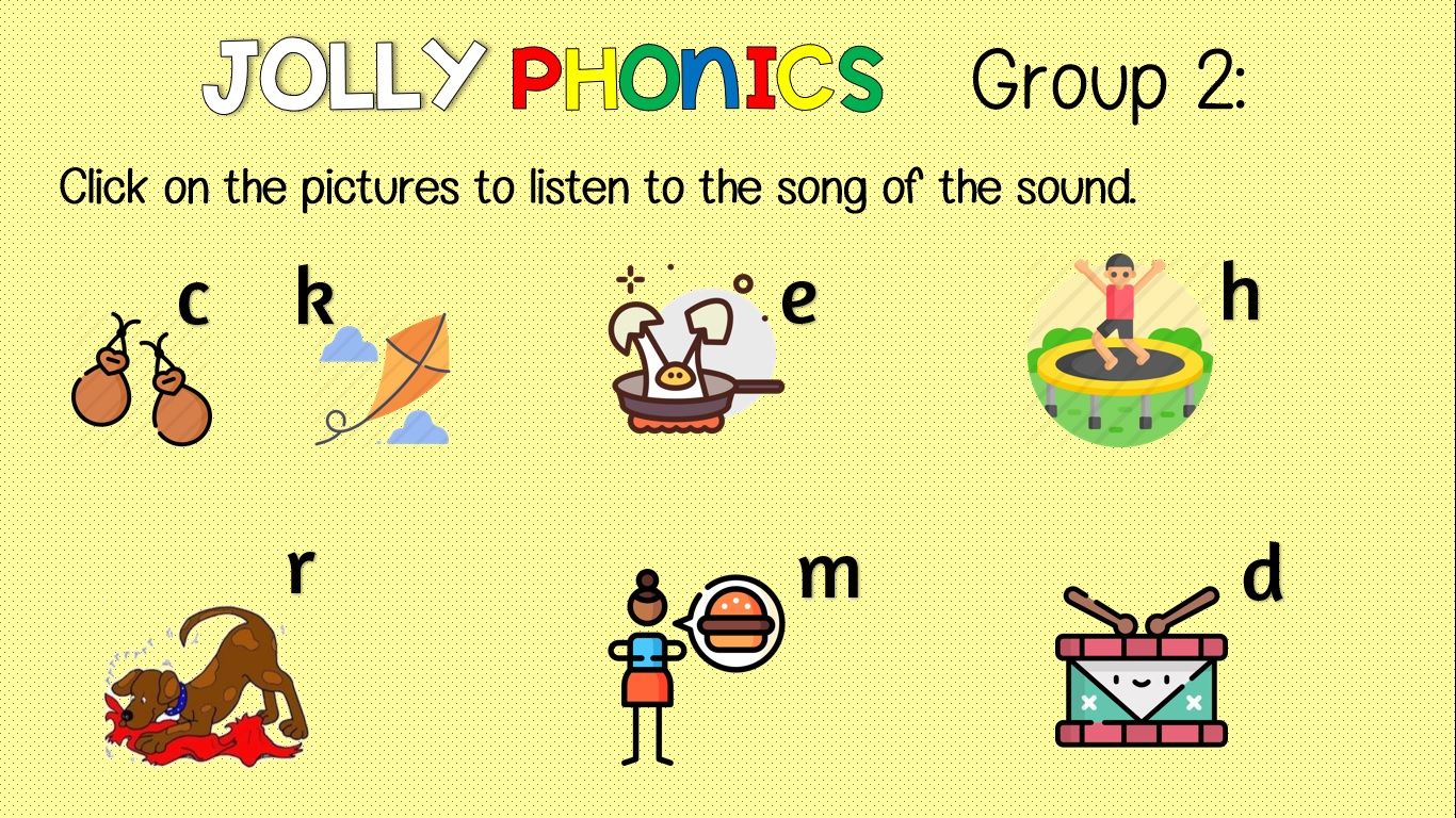 jolly phonics group 2 | Genially