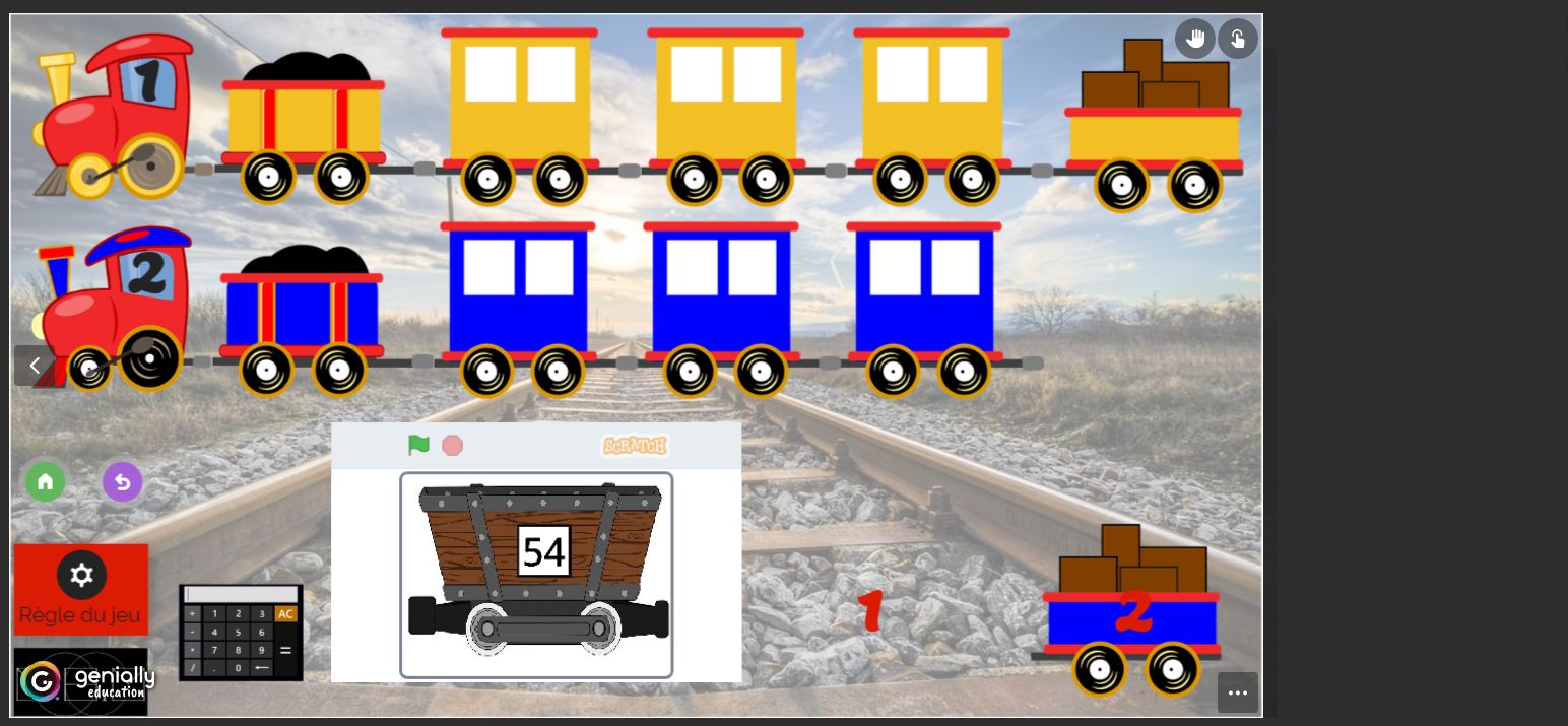 MHM Jeu des trains | Genially