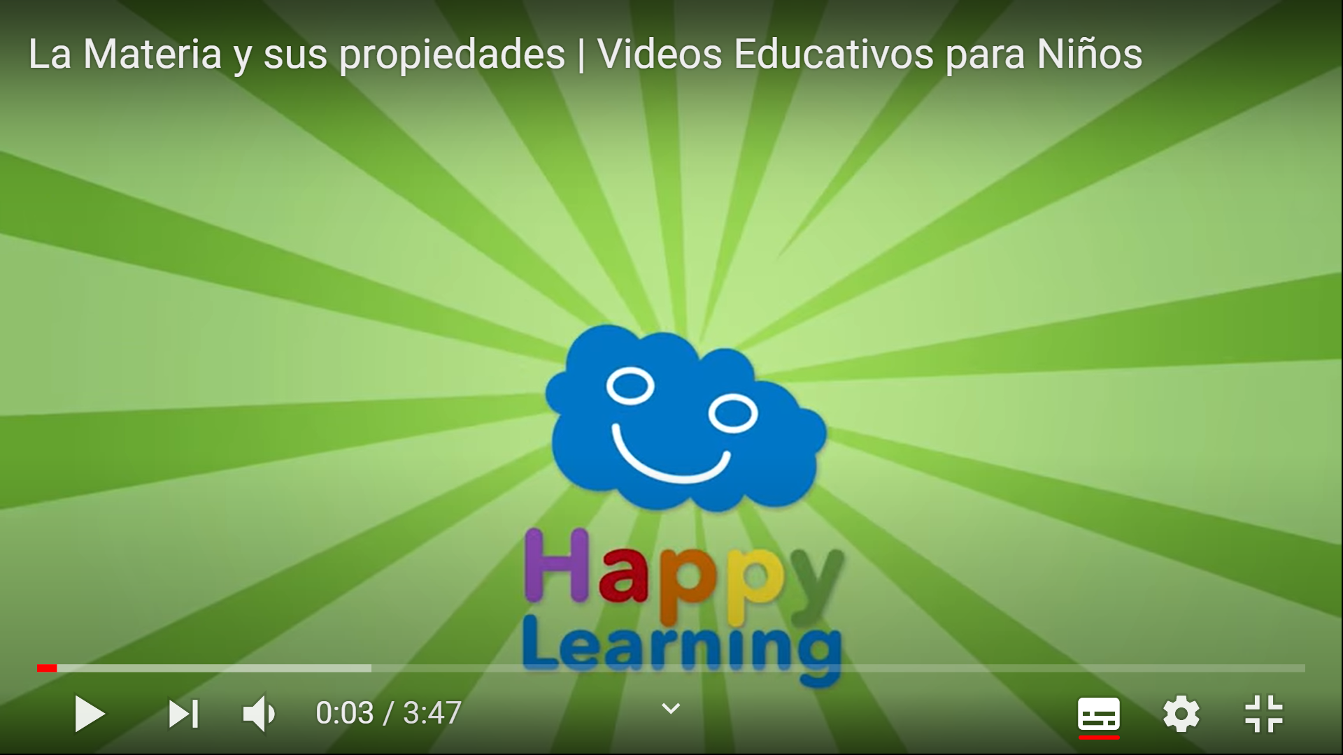 LA MATERIA | Genially