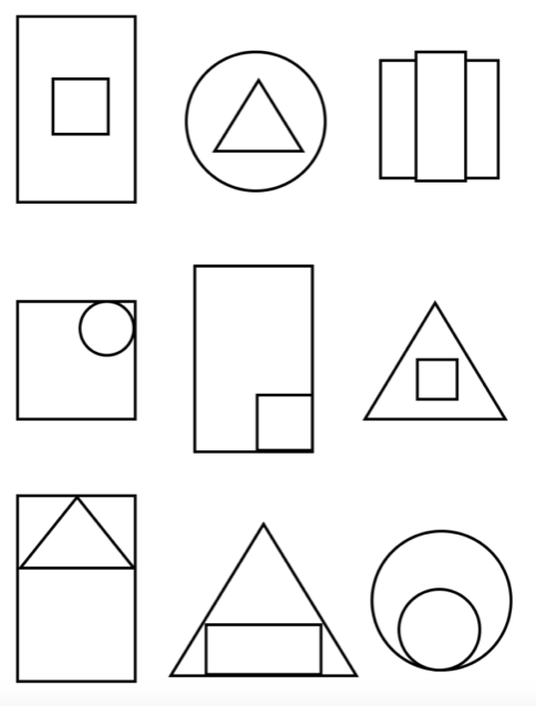 Jouons avec les formes | Genially