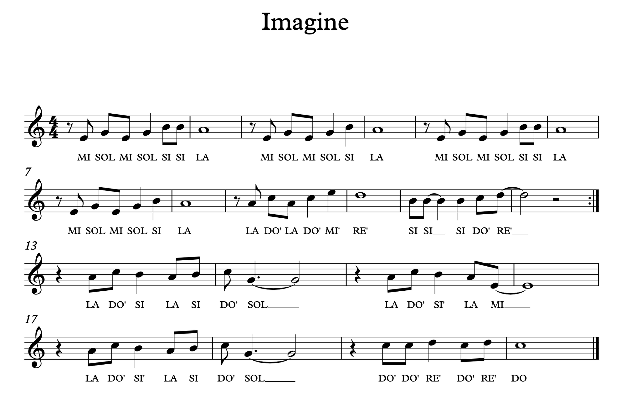 Imagine (Flauta) | Genially