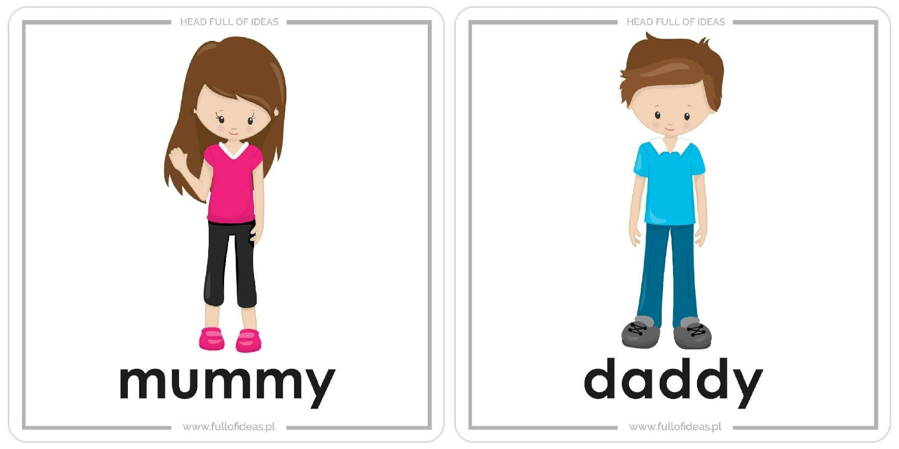 Family flashcards | Genially