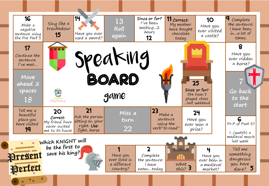 Medieval - Present Perfect | Genially