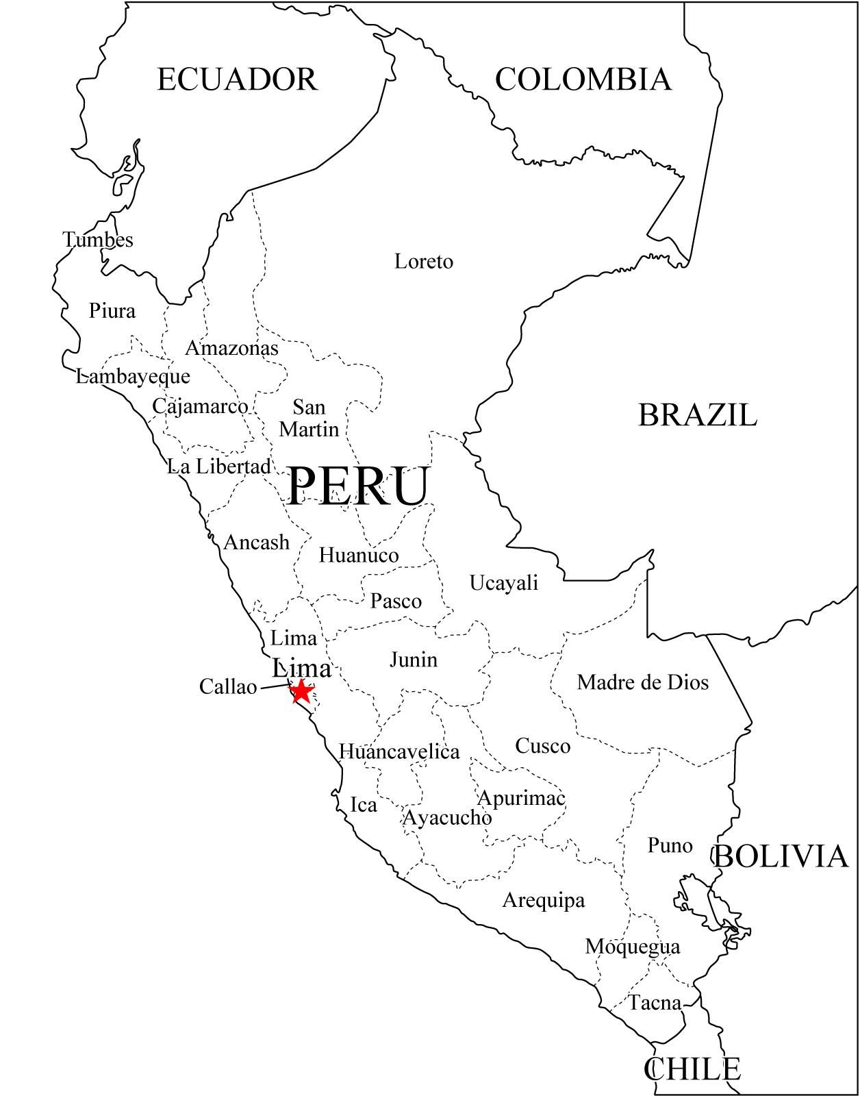 Mapa del Perú | Genially
