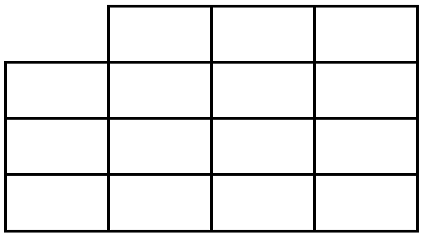 REUTILISABLE modèle tableau à double entrée