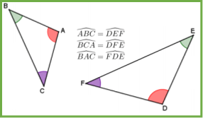 3e Triangles semblables et égaux | Genially