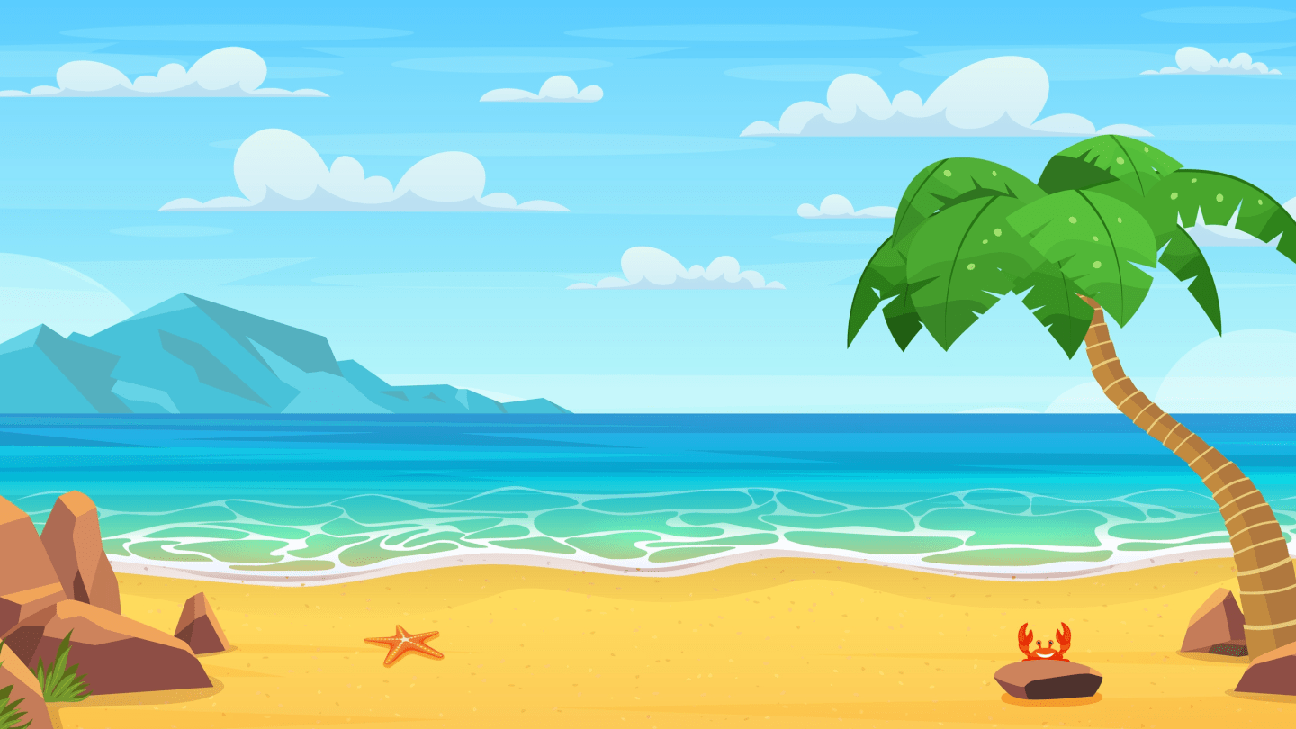 Beach - memory game | Genially