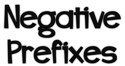 Negative Prefixes Game | Genially
