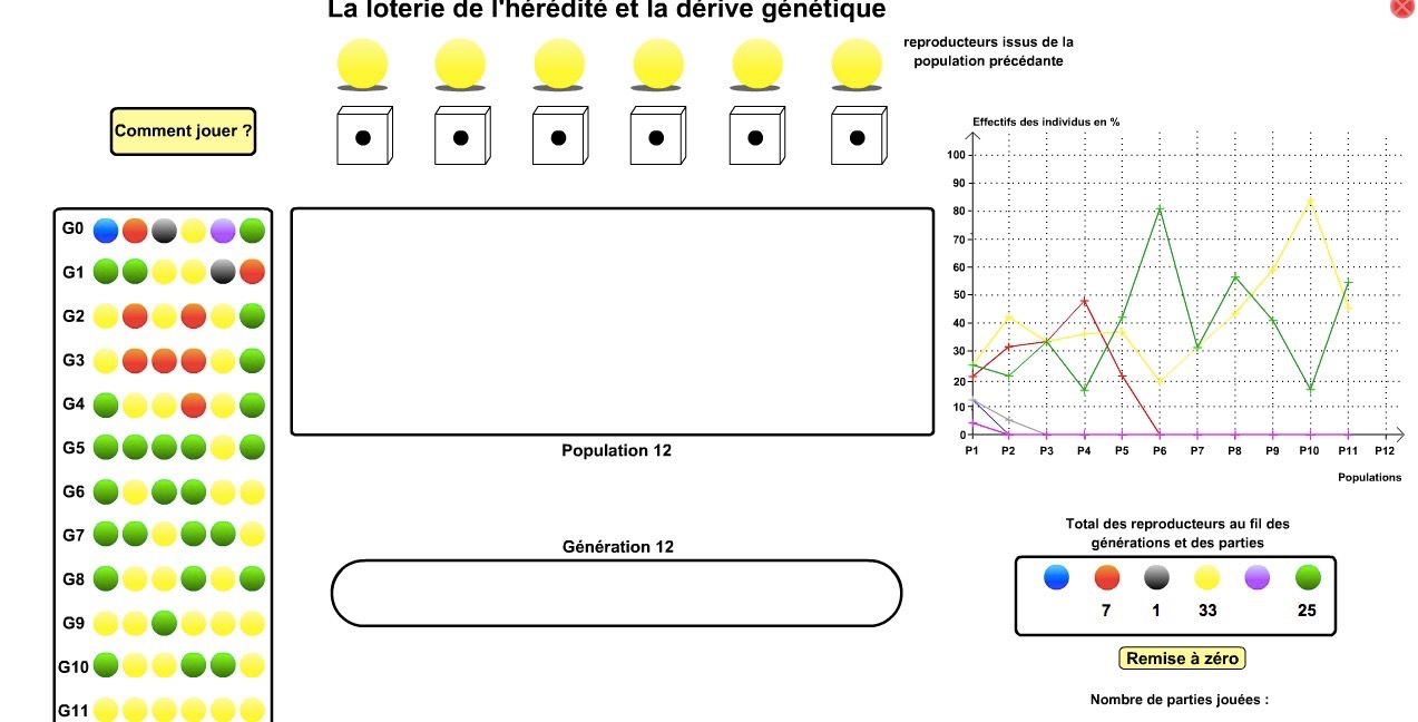 La dérive génétique | Genially